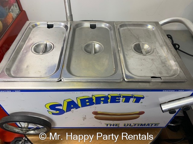 Hot Dog Cart, Table Top 1, Sabrett - Party Rentals in New Jersey | Mr ...