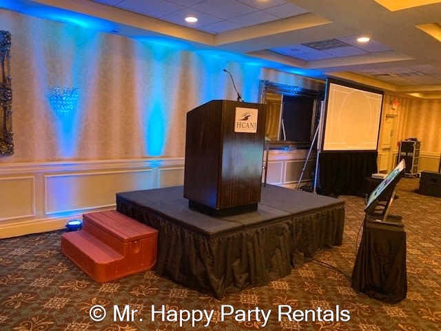 Stages & Podiums - Party Rentals in New Jersey | Mr. Happy Party Rentals